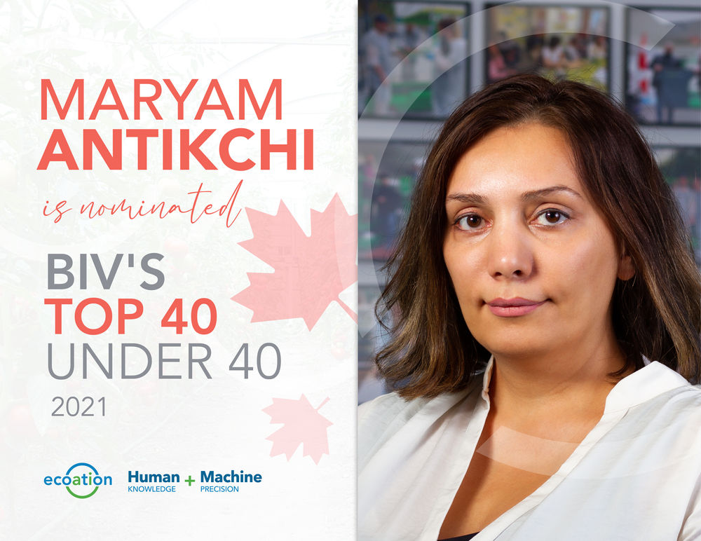 ecoation co-founder was named 2021 BIV Top Forty under 40