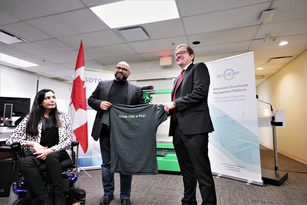 Ecoation received $3M investment from Federal Government of Canada.